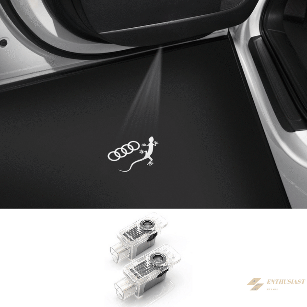 Audi LED Puddle Lights - Door Logo Projector Lights 2-Pack – Enthusiast ...