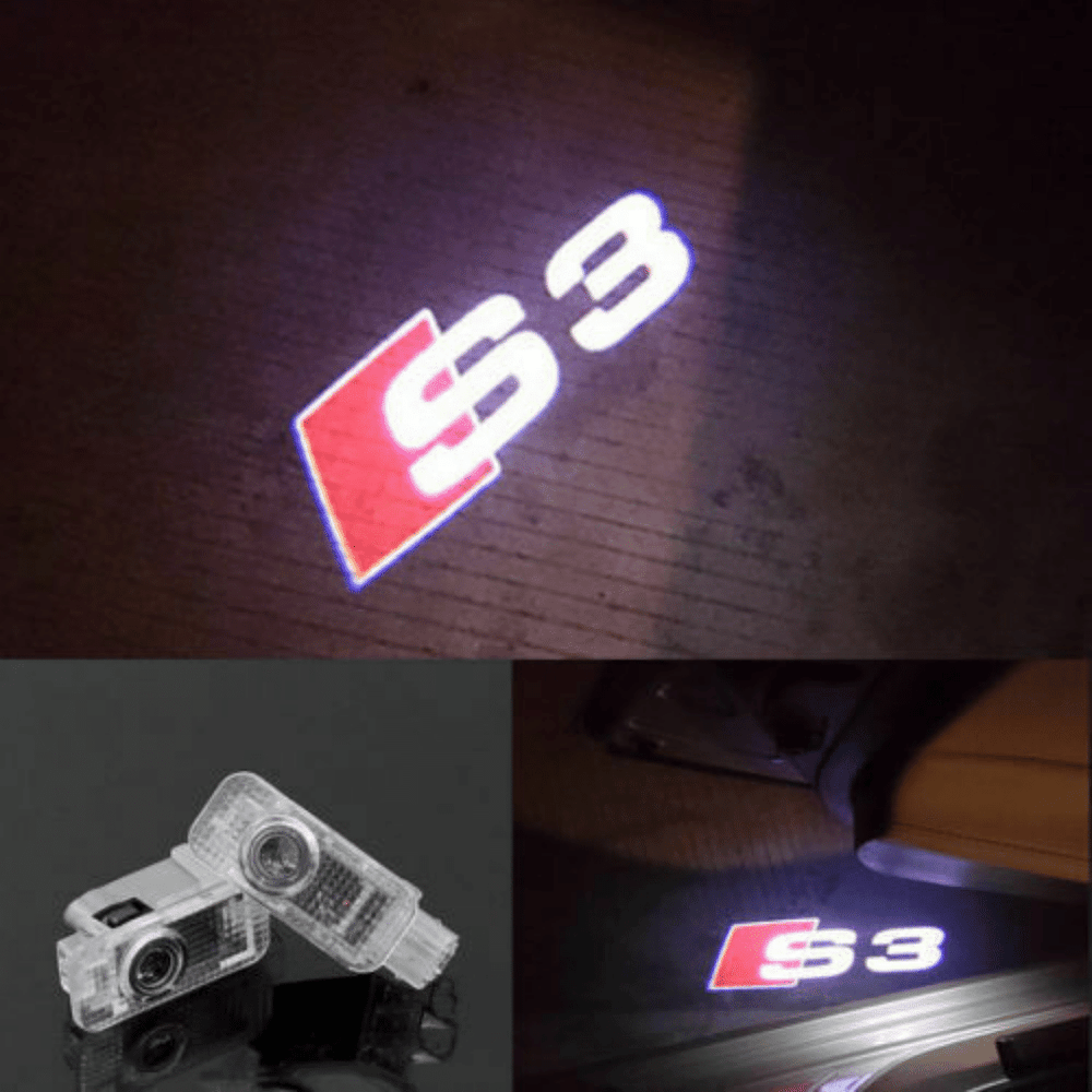 Audi Ultra Bright LED Door Projector Puddle Lights – Enthusiast Brands