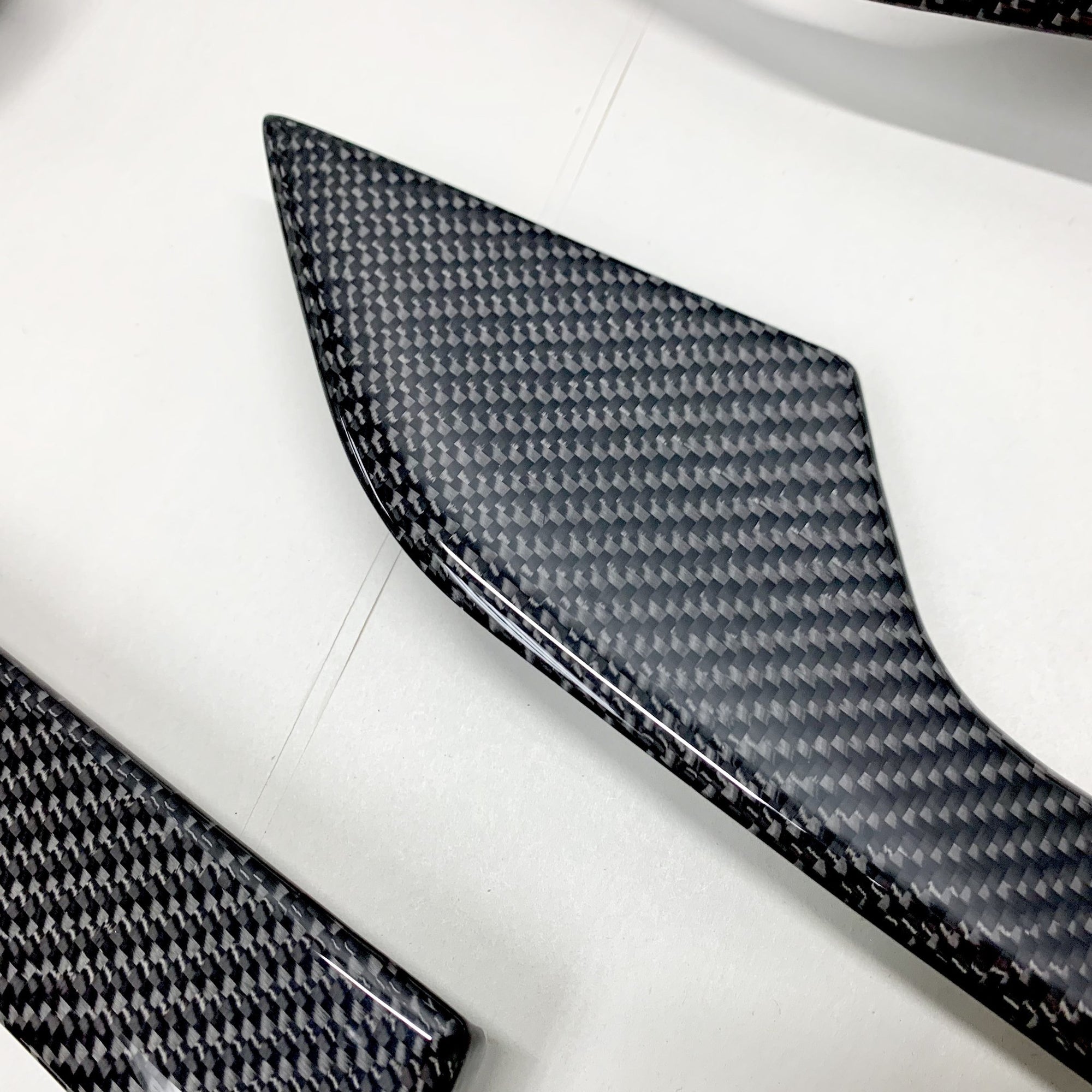 7pc Carbon Fiber Interior Trim Set For Audi A4 /S4 / A5/ S5 /RS5 Sport ...